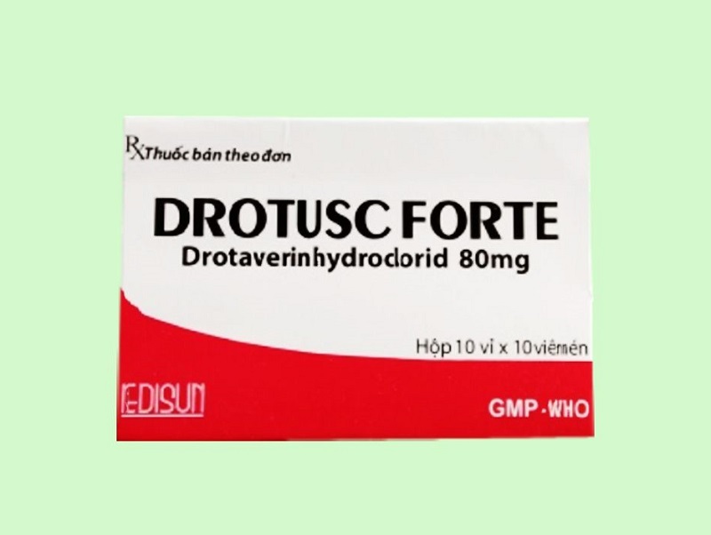 Trước khi dùng thuốc Drotusc Forte cần biết điều này | Medlatec